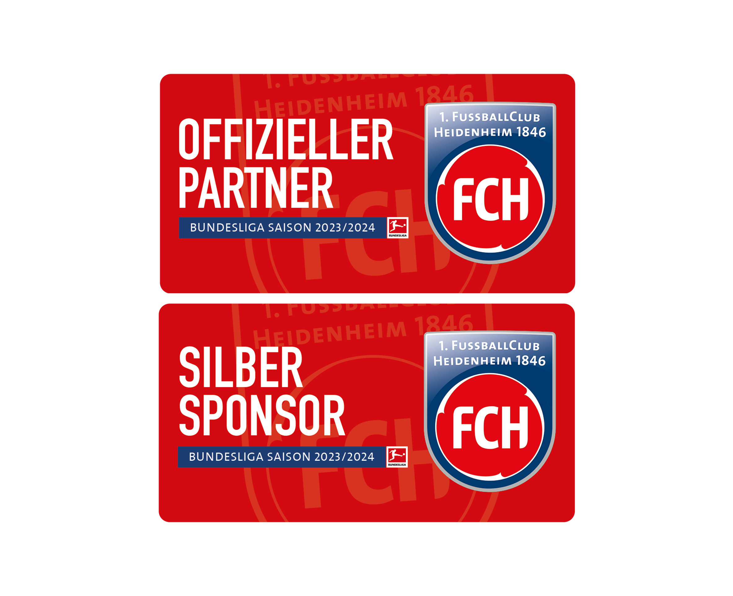 Offizieller Partner & Silber-Sponsor des 1. FC Heidenheim - Stahlbau Nägele